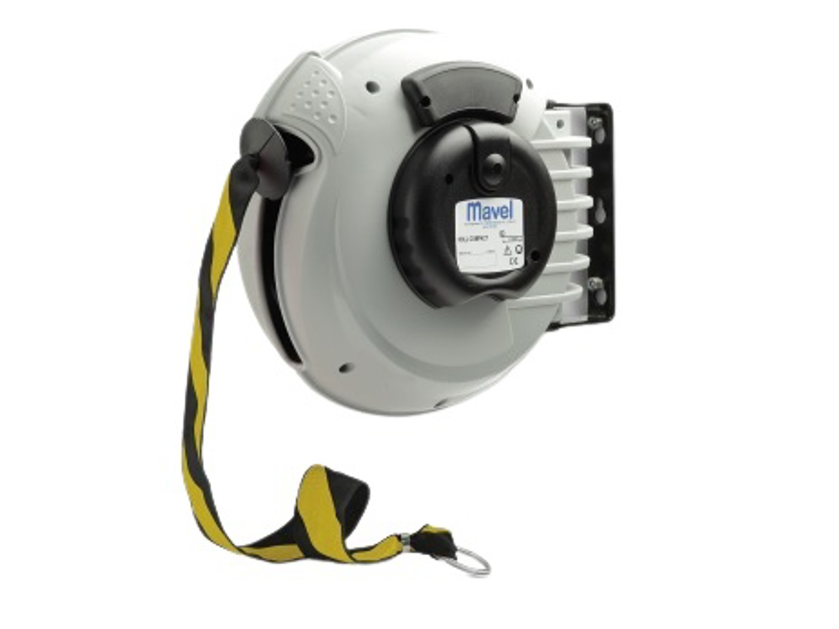 Avvolgitore Roll Master PLUS 20 metri sbarramento giallo/nero - Mavel | Vanzo Centro Fer